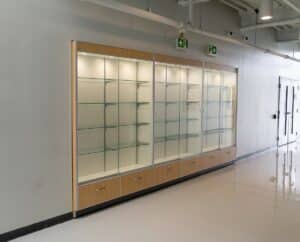 Wall Display Cases - Obsidian Manufacturing